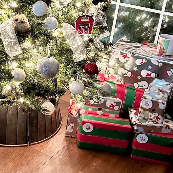 Custom Christmas Gift Stickers, Personalized Christmas Gift Label ...