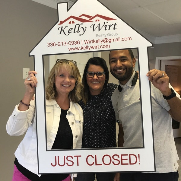 Real Estate Marketing Photo Booth Props | Realtor Selfie Frame ...