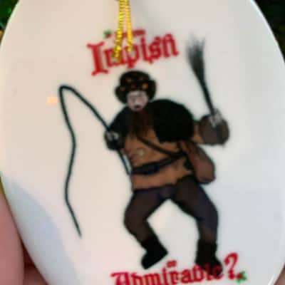 Impish or Admirable the Office Dwight Schrute Belsnickel Ceramic ...