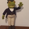 Dandy Frog Outfit Сrochet Pattern - Etsy