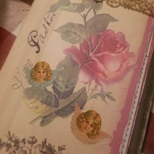 Vintage Book Cover | Antique Journal Cover - Etsy