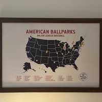 Magnetic Hanging Frame Simple Framing for Interactive Maps Art Strong ...