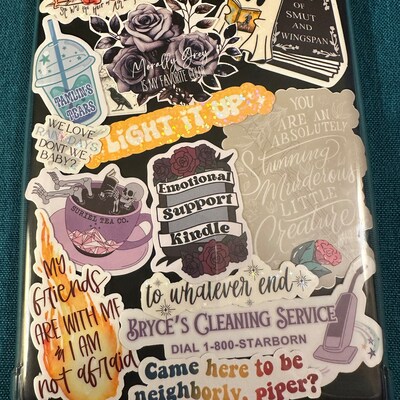Random Book Sticker Bundle - Etsy