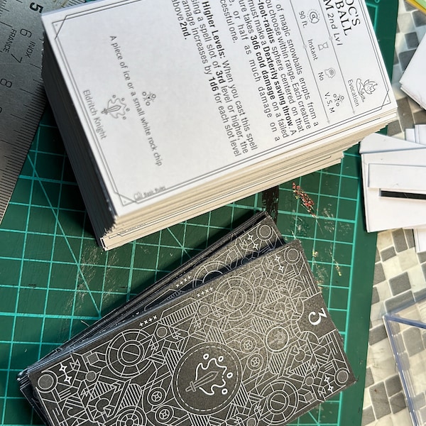 ARCANE ARCHER CARDS for Dnd 5e | Form Fillable Pdfs Included | Dungeons ...