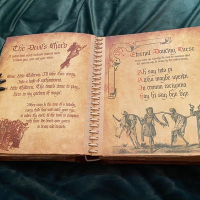 The Spells of Astoroth Bedknobs and Broomsticks Inspired Spell Book ...