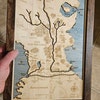3D Wood Engraved Prythian Map ACOTAR Map - Etsy