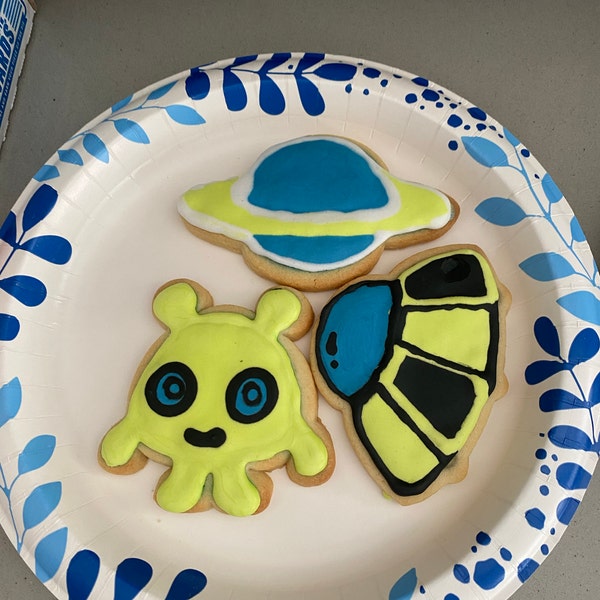 Space DIY Cookie Kit Decorate Your Own Outerspace Galaxy Astronaut ...