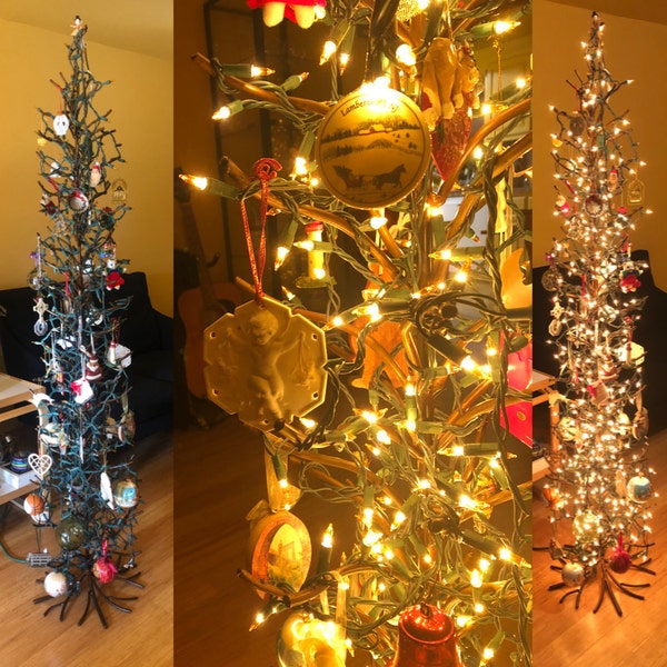 Metal Twig Tree, 70 Inch Tall, Original Holiday Tree. - Etsy