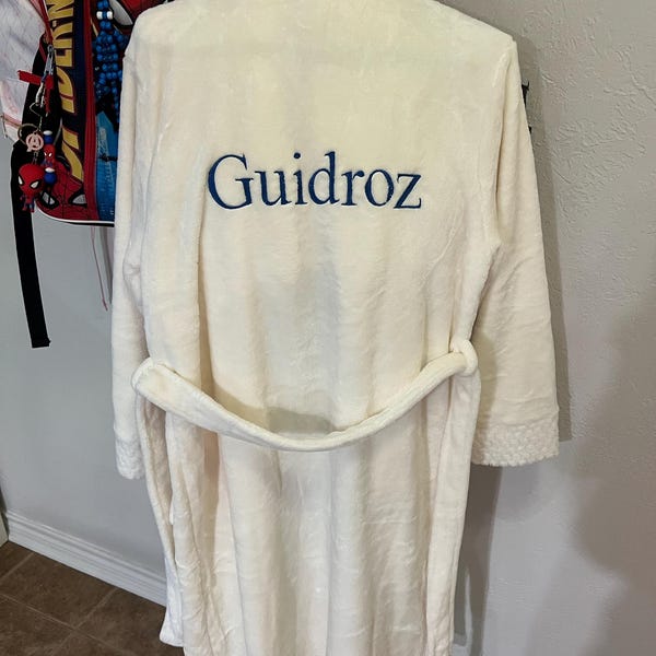 Bathrobe | Luxury Bathrobe | Personalized Robe | Embroidered Bathrobe ...