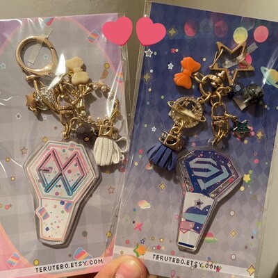 EXO Lightstick / Exo Keychain - Etsy