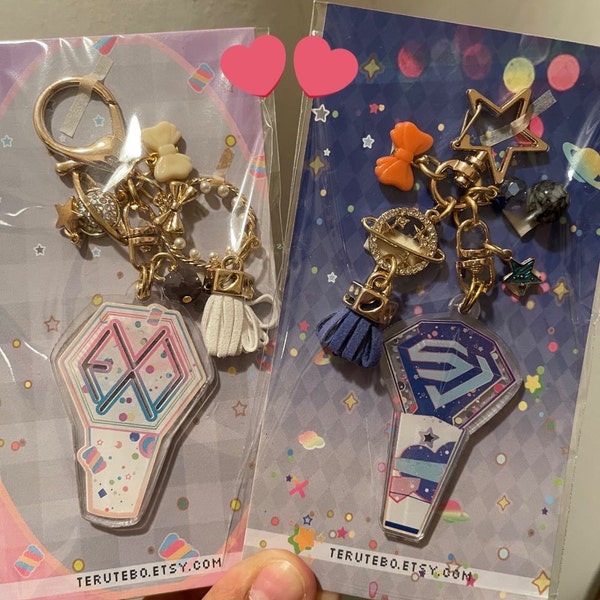 EXO Lightstick / Exo Keychain - Etsy