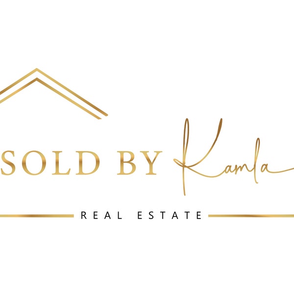 Real Estate Gold Logo Design, Key Logo, Business Logo Design, Realtor ...