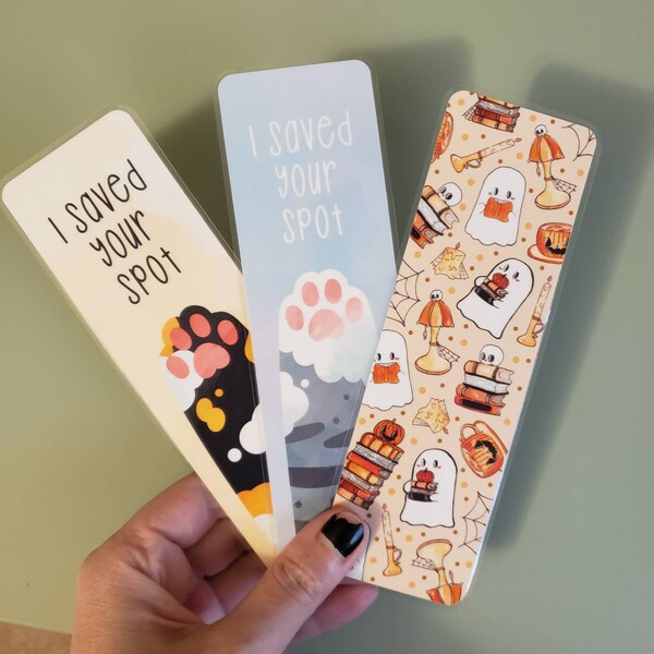 Haunted Library Bookmark | Gift for Book Lovers, Personalized Reader ...
