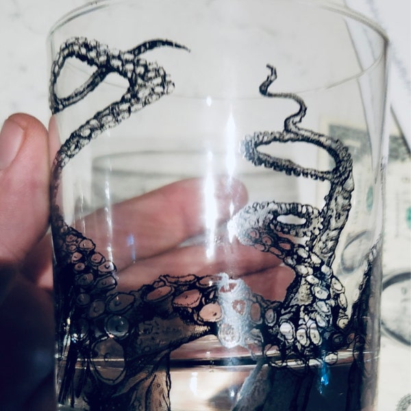 Octopus Tentacles Tentacles Whiskey Glasses Octopus Whisky Glasses Two ...