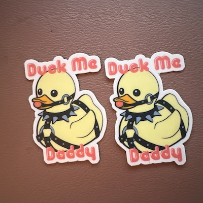 Duck Me Daddy Funny Offroad Sticker for Jeeps, Wranglers, Trucks, Suvs ...