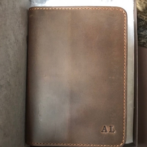 Leather Field Notes Cover. Volant Cover. Pocket Journal. Leather ...