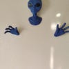 Alien Wall Art Mount 3d-printed Headphone Mount Greys UAP UFO - Etsy