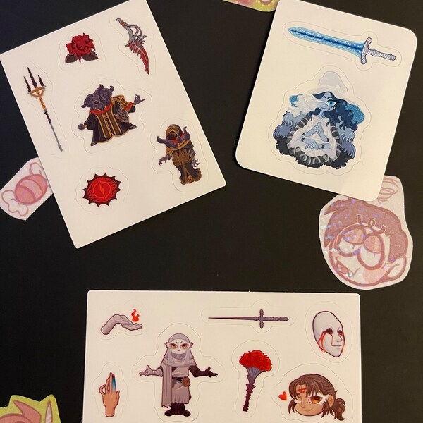Mohgwyn Dynasty - Elden Ring - Mini Sticker Sheet - Etsy