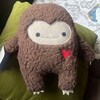 Monster Stuffed Animal in Light Blue and Beige, Cute Monster Stuffed ...