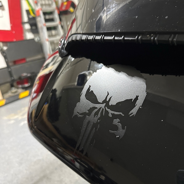 Punisher Skull Vinyl Decal - Etsy