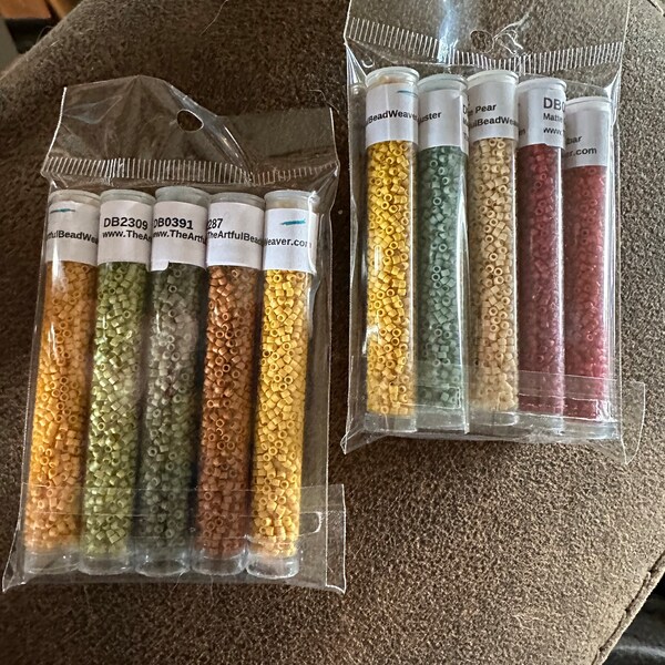 Miyuki Delica Bead Color Palette 11/0 Seed Bead Set Beading Starter Kit ...