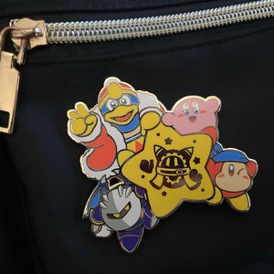 King Dedede Kirby Clobber Holographic Keychain - Etsy