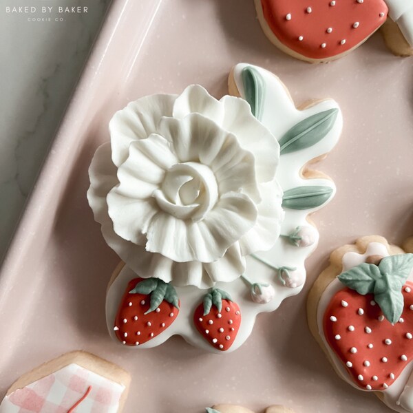 Peony Cookie Cutter - Etsy