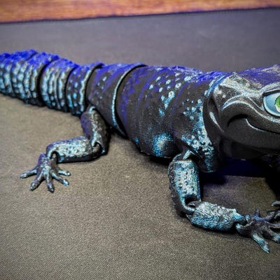 Robolotl Robot Axolotl Digital .STL File for 3dprinting, Articulated ...