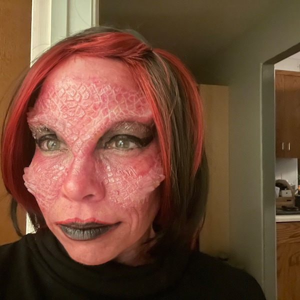 Bearded Dragon Set / Encapsulated Silicone Prosthetics / Reptile SFX ...