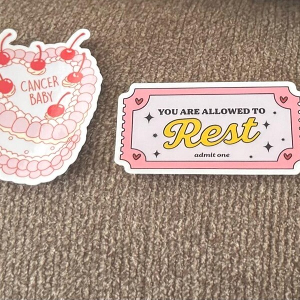 Virgo Baby Waterproof Sticker, Zodiac Signs, Astrology Stickers, Trendy ...