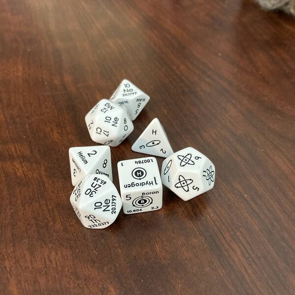 Chess Dice, Engraving Laminate, Square Corners, Black & Gold, Single D6 ...