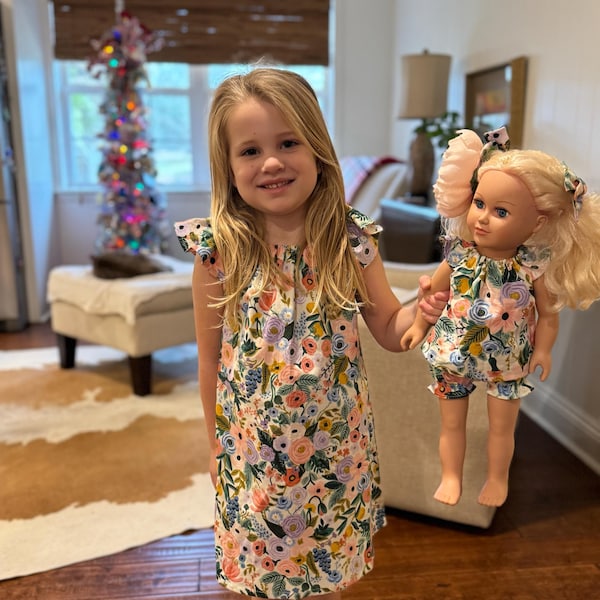 Ruffled Linen Baby Bonnet Girl, Ivory, Dusty Pink, Dusty Blue Ruffle ...