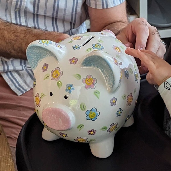 Puppy Dog Personalized Piggy Bank, Dog Bank, Beagle Bank, Cute Dog ...