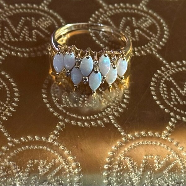 Vintage 14k Yellow Gold Abalone Shell and Mother of Pearl Cameo ...