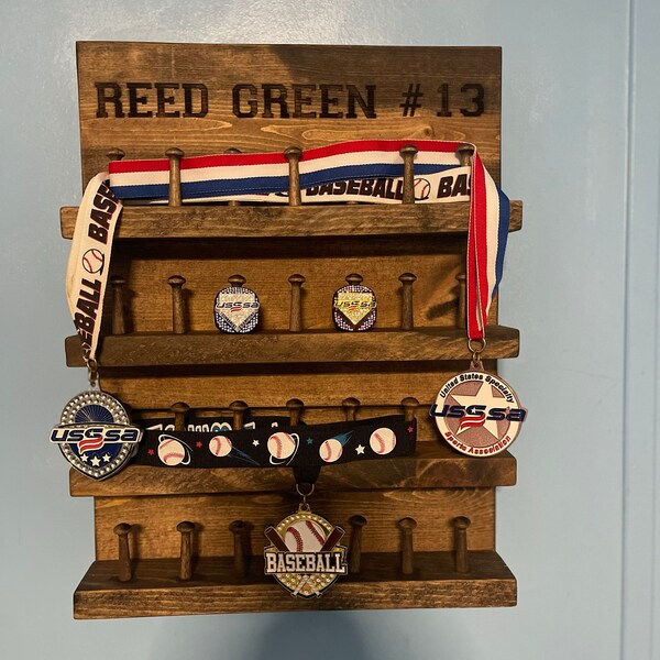 Personalized Championship Ring Display Sports Ring Display Baseball ...