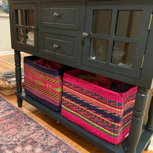 Handwoven Handmade Artisanal Peruvian Basket Organic Botanical - Etsy