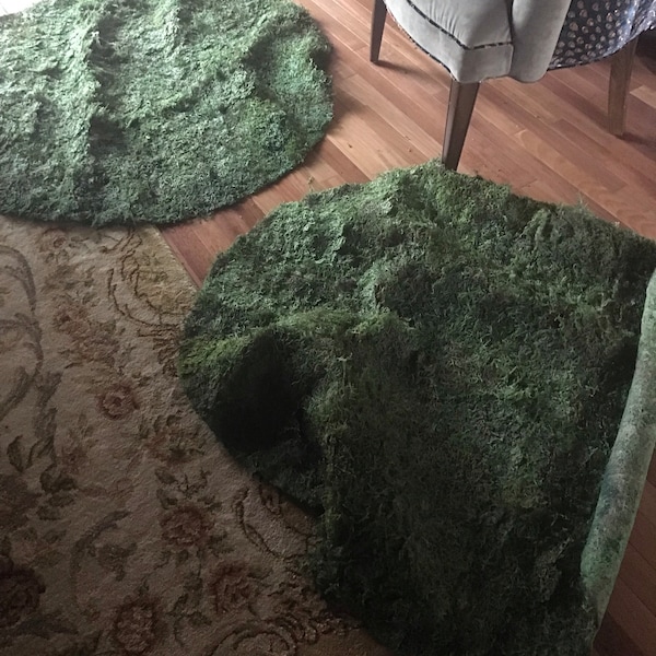 2 Moss Runners 16x16' Church Wedding Decoration Escort Table ...