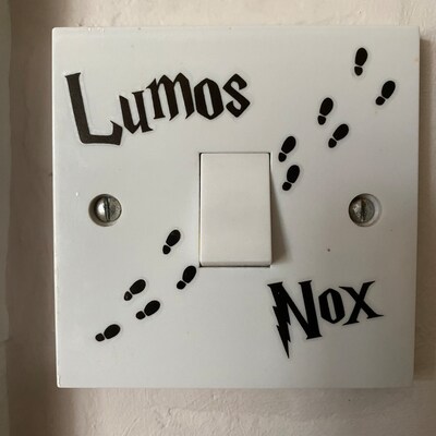 Epic Modz Lumos Nox Light Switch Vinyl Decal Sticker Child Room ...