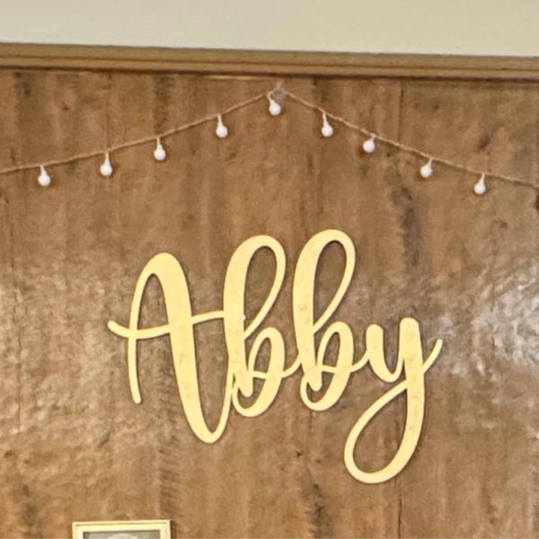 Custom Wall Name for Teen Bedroom Childs Room Name Sign First and ...