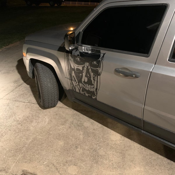 Terminator Wall Decal Movie Decor Boy Room Poster Gift Kids Room Mural ...