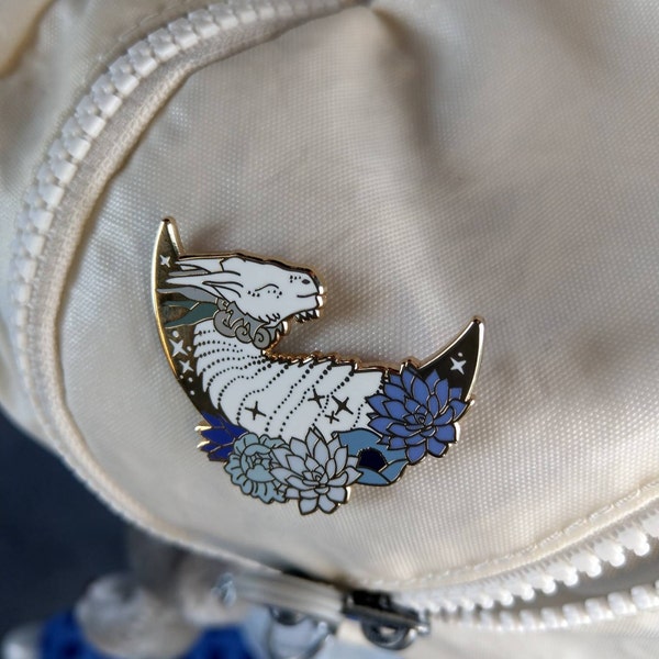 Dragon Enamel Pin Dragons Mythical Pin Constellation Faerie Dragon ...