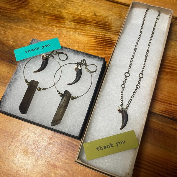 Snake Vertebrae Necklace, Antique Brass Necklace, Taxidermy Jewelry ...