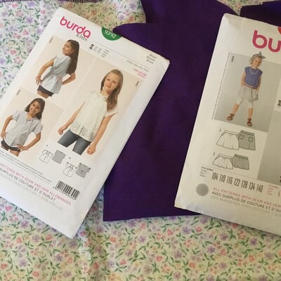 Burda Sewing Pattern 6629 Size 10-20 Misses Dress With Flared - Etsy