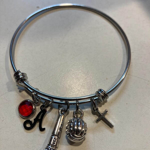 CUSTOM CHARM BRACELET, Design Your Own, Choose Your Charms, Birthday ...