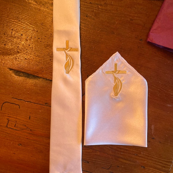 Personalized First Communion Banner With Embroidered Chalice With Host ...