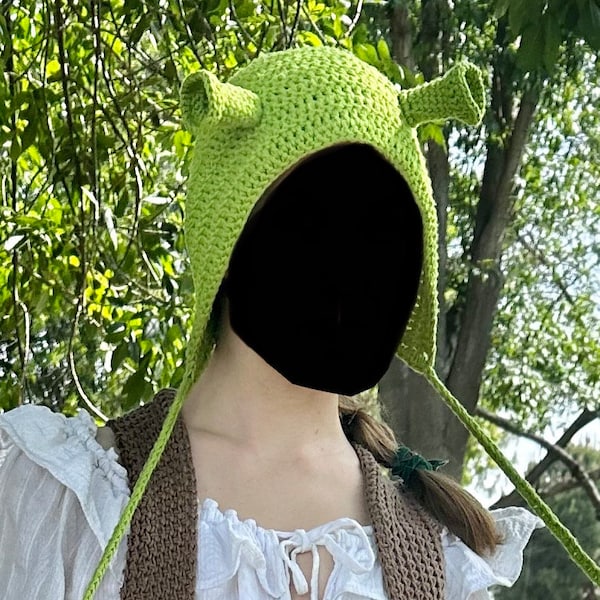 Adult Bonnet Crochet Pattern PDF - Etsy