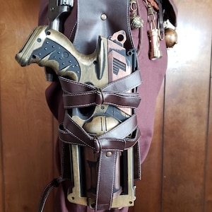 Adjustable Steampunk Faux Leather Skeleton Holster for Many - Etsy