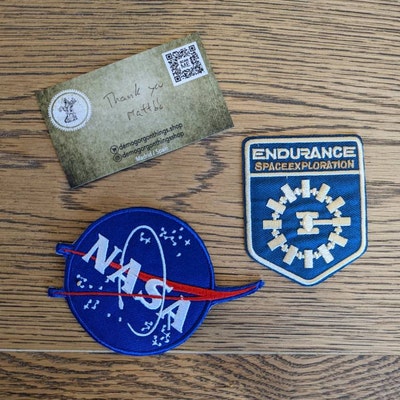 Interstellar Endurance Crew Uniform Patch Embroidered Sew on Iron on ...