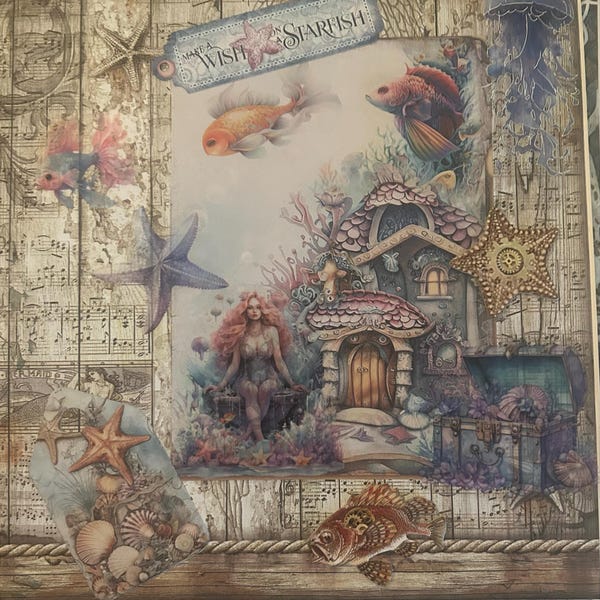 Blank Folio, Junk Journal, Art Journal, Blank, Memory Book Insert ...