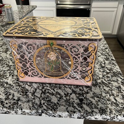 Tangled Sun Wedding Card Box, Rapunzel Quinceanera Money Box ...